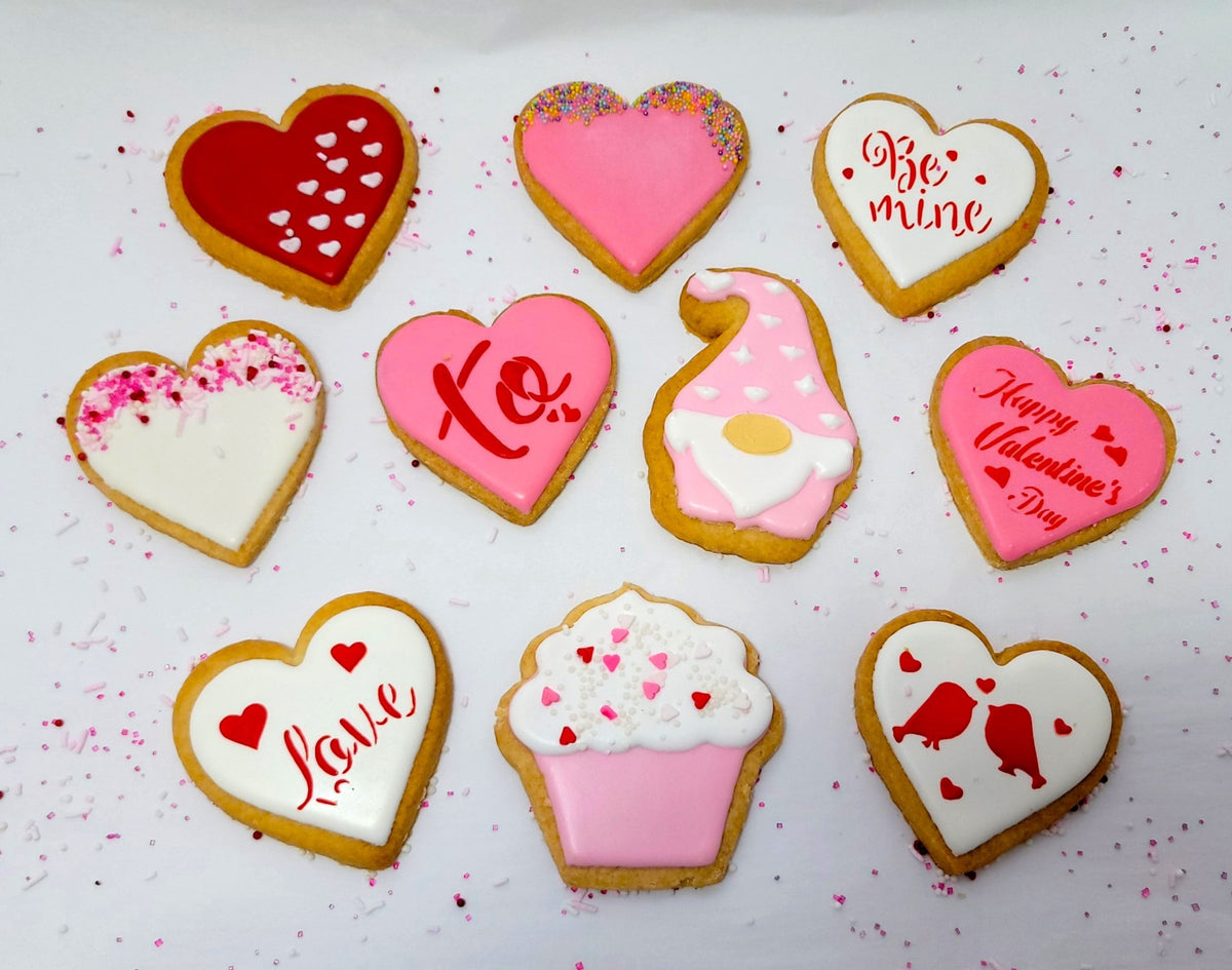 Valentine Cookies - Choose your own designs – Passion for Desserts