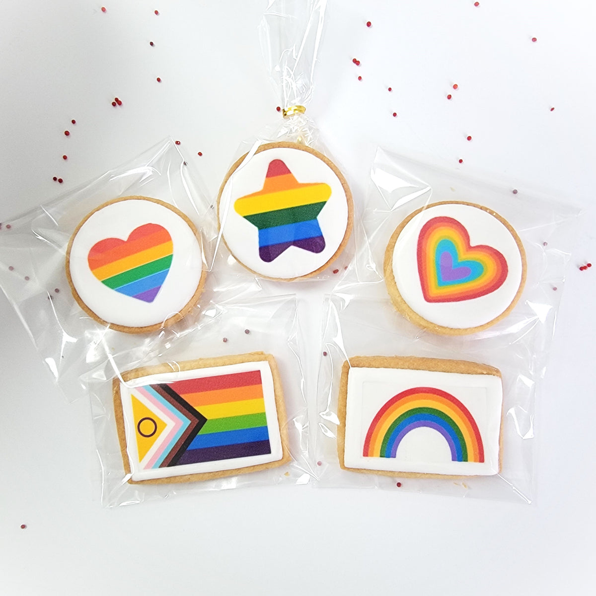 Pride Cookies - Edible printing technique – Passion for Desserts