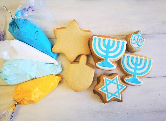 Hanukkah DIY Cookie Decorating Kit – Passion for Desserts