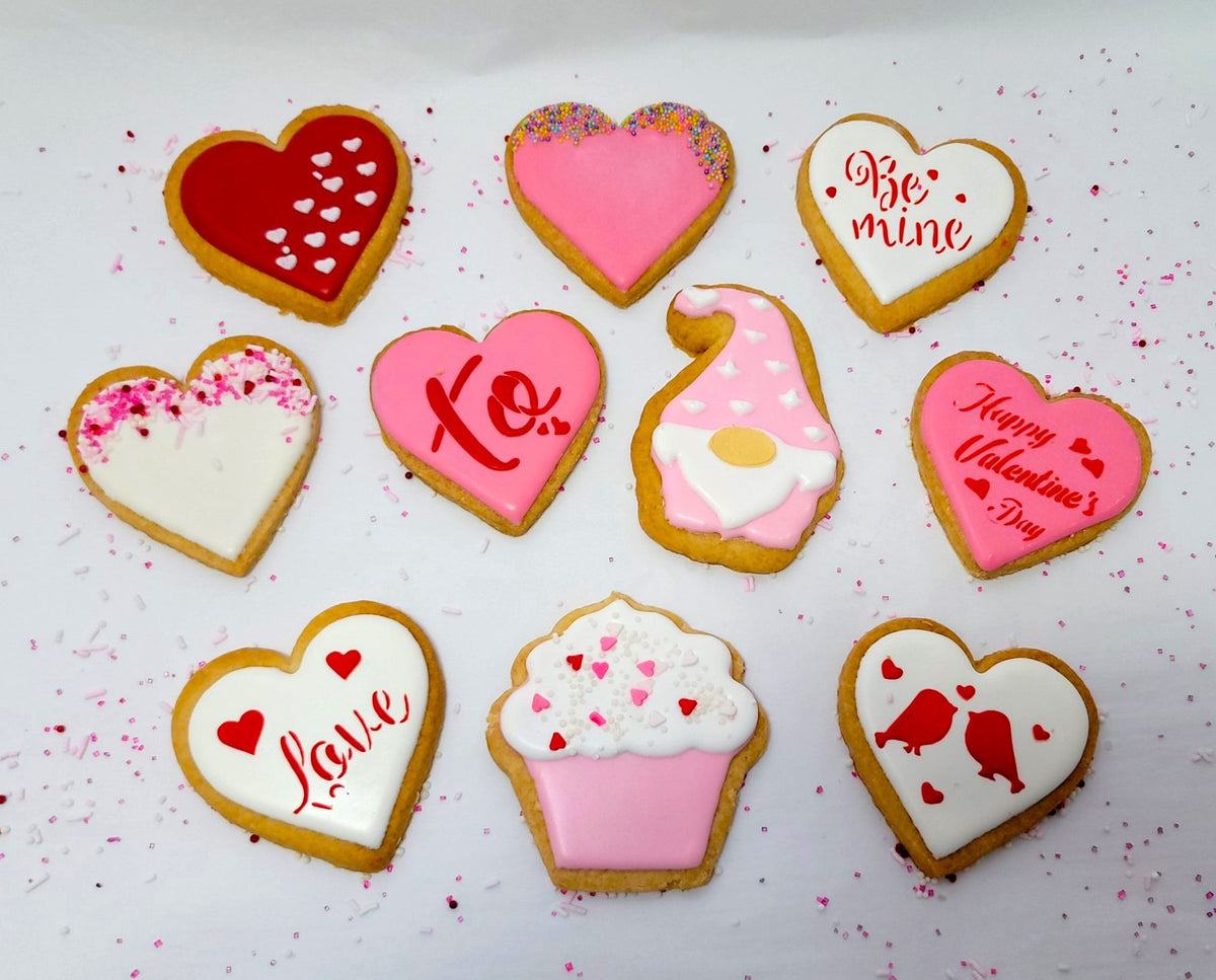 Valentine Assorted Cookie Boxes – Passion for Desserts