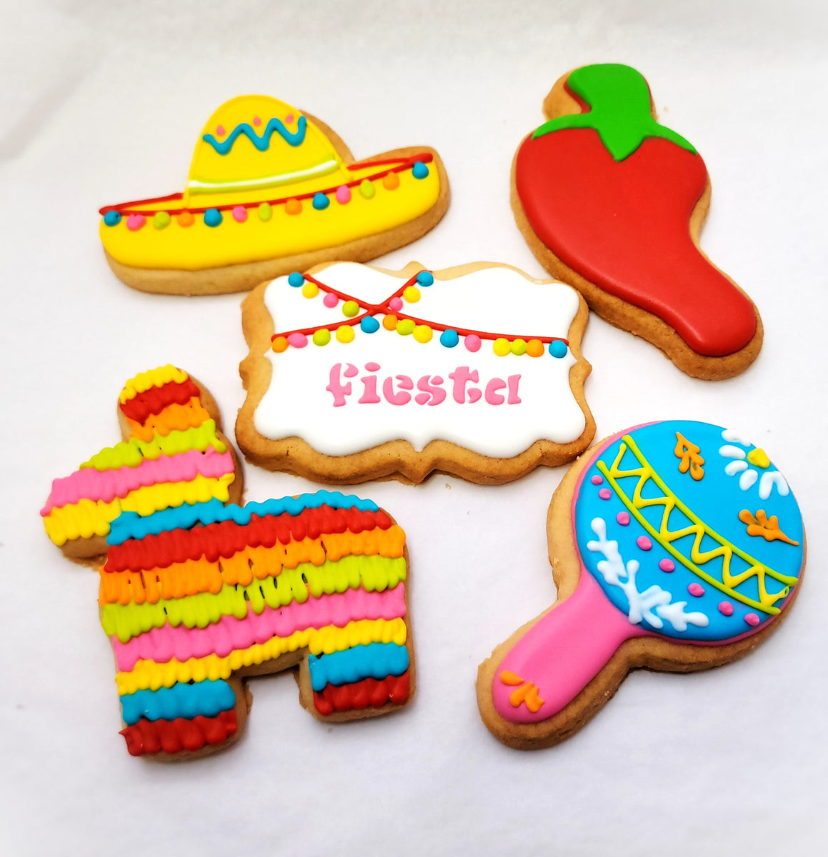 "Mexican Fiesta" Theme Cookies – Passion for Desserts